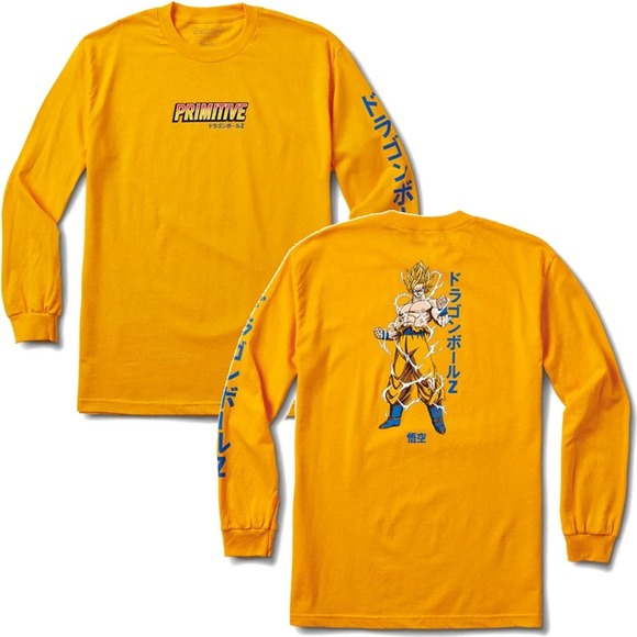 Primitive | Shirts | Primitive Mens X Dragon Ball Z Super Saiyan Goku ...